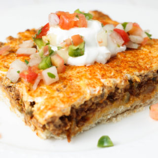 Deep Dish Taco Squares - The Farmwife Cooks